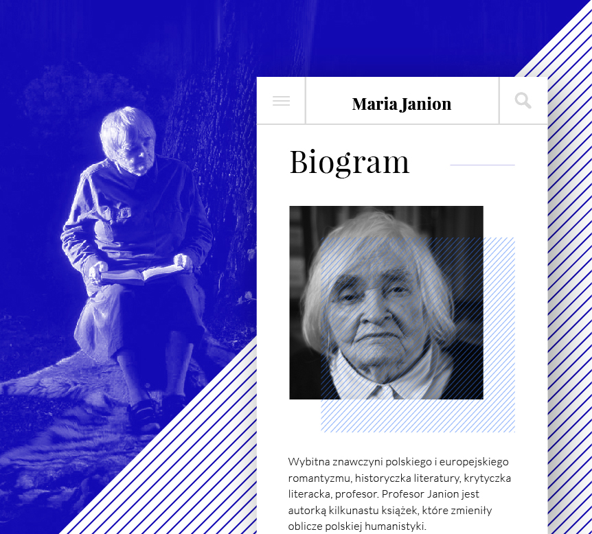 Maria Janion | Website | Web-Design | Poland | Expert